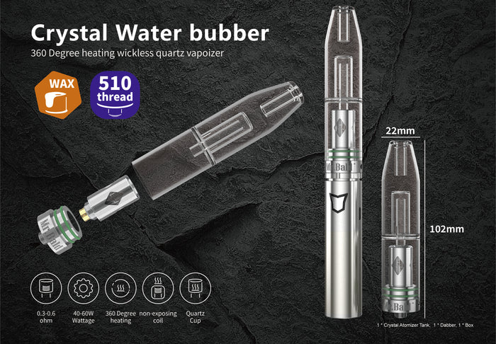 Experience Unrivaled Vaping with the Crystal Atomizer: The Ultimate in