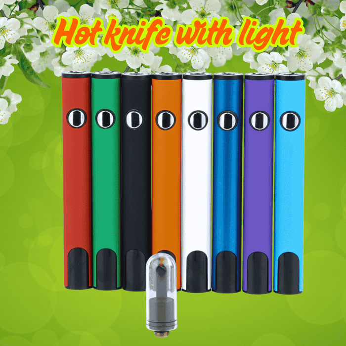 Digital Display Battery with Black LED Ceramic Hot Knife: Precision, P