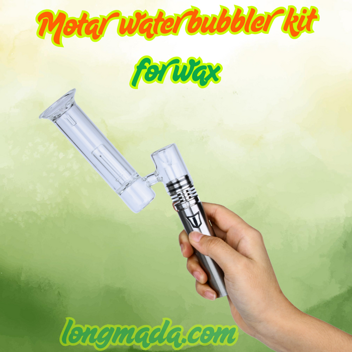 💧 Discover the New Longmada Motar 1 Water Bubbler Wax Vape Kit — A Smo